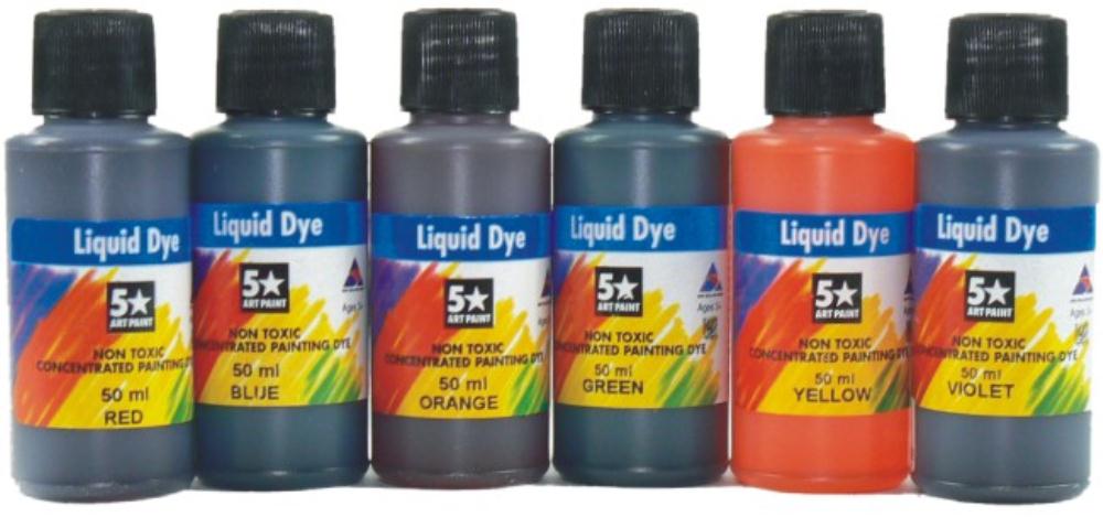 Colour Fun Dye Concentrate 50ml (6pcs) - Play‘n’Learn – Educational ...