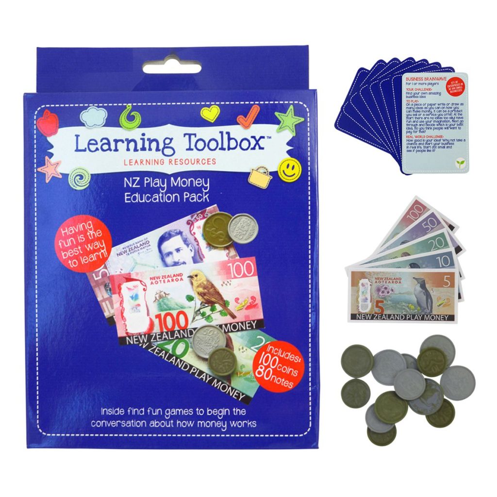 Play Money NZ Currency (180pcs) - Play‘n’Learn New Zealand