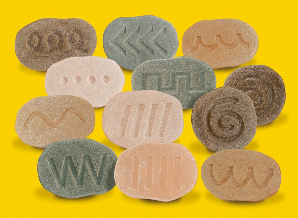 Feels-Write Pre-Writing Stones (12pcs) - Play‘n’Learn New Zealand