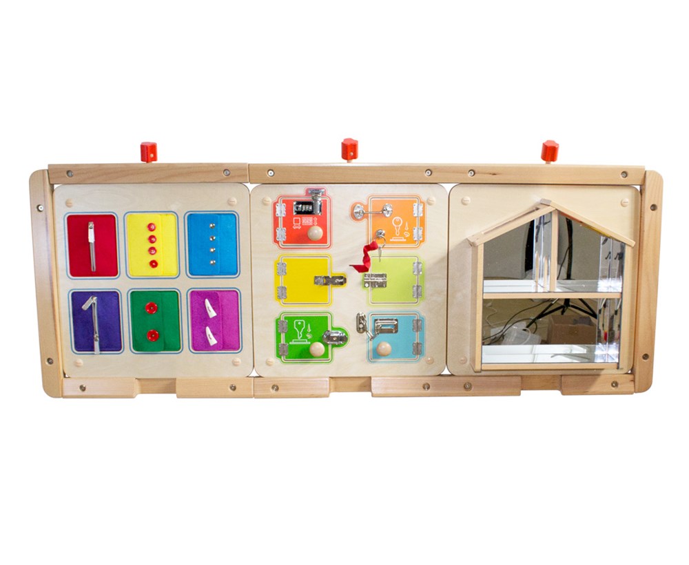 Three Activity Panel Wall Mount Kit (4pcs) - Play‘n’Learn New Zealand