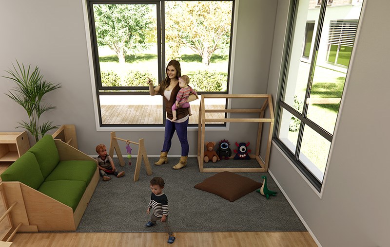 Small House Frame - Play‘n’Learn New Zealand