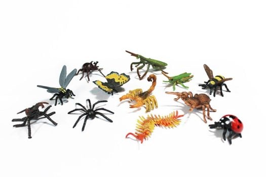 Mini Insects & Spiders Set (12pcs) - Play‘n’Learn New Zealand