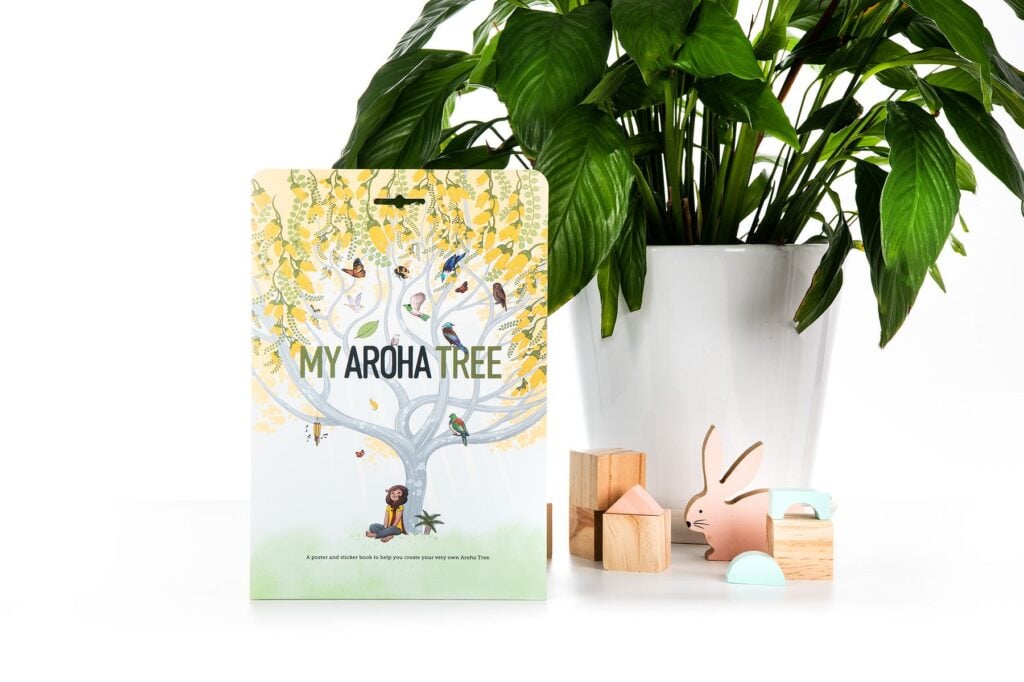 My Aroha Tree Poster & Sticker Set - Play‘n’Learn New Zealand
