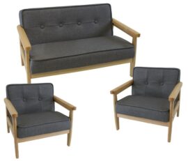 Pepin Sofa & Chair Set (3pcs) - Play‘n’Learn New Zealand