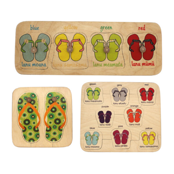 Jandal Colours Puzzle Set - Play‘n’Learn – Educational Resources