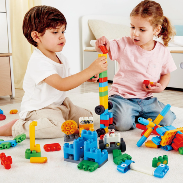 PolyM Building Set (128pcs) - Play‘n’Learn New Zealand
