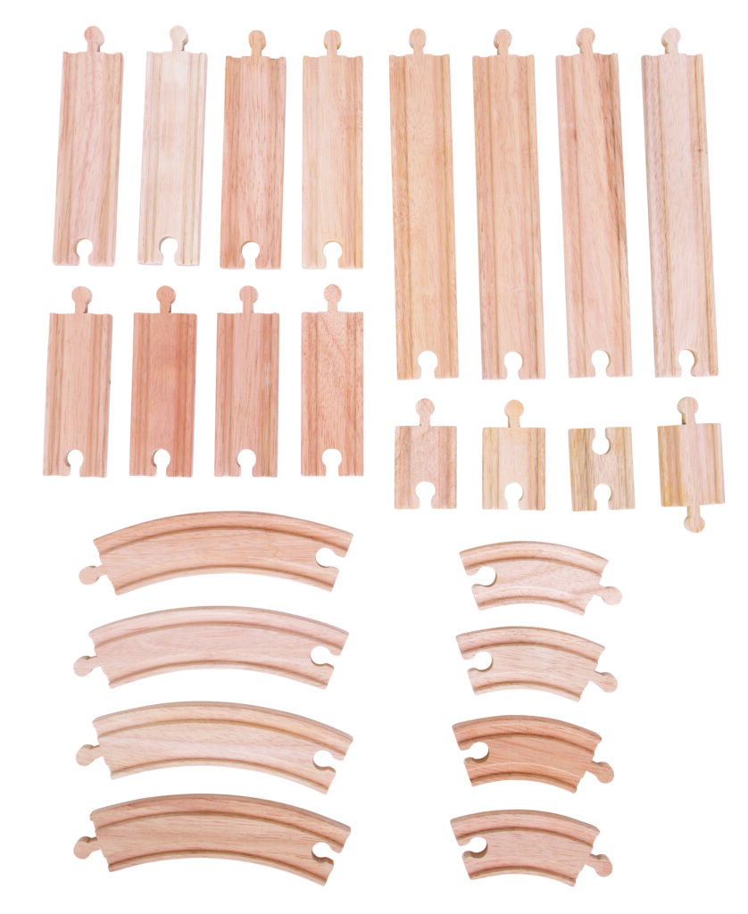Wooden Train Track Curves & - Play‘n’Learn New Zealand