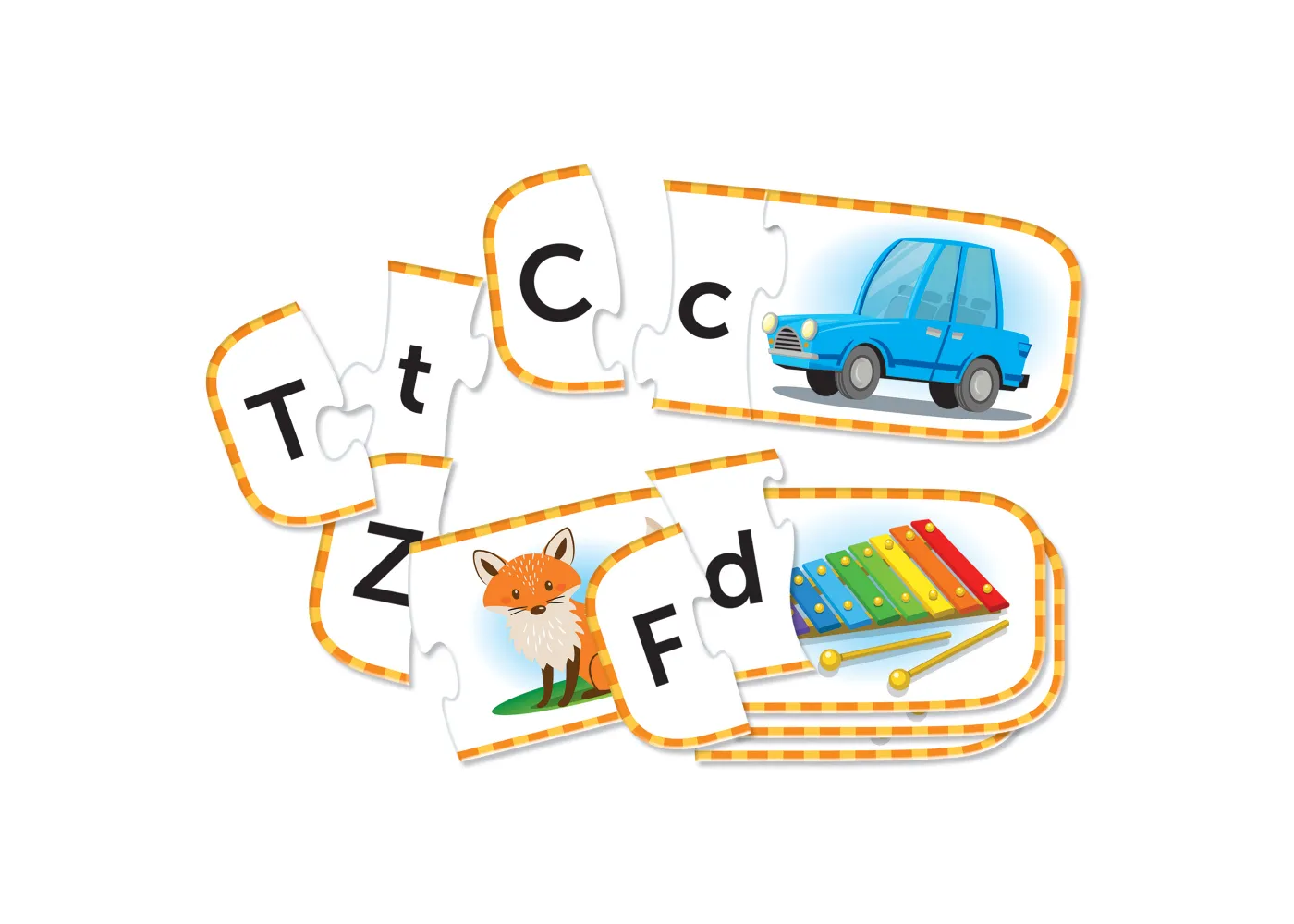 Alphabet Puzzle Cards (26pcs) - Play‘n’Learn – Educational Resources