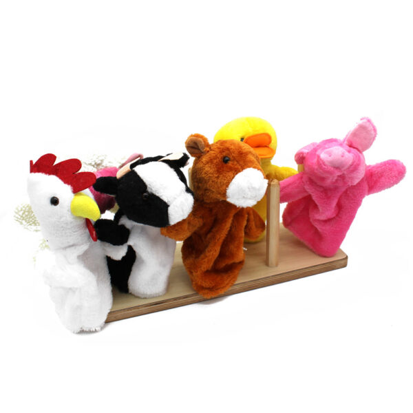 Wooden Puppet Holder - Play‘n’Learn New Zealand